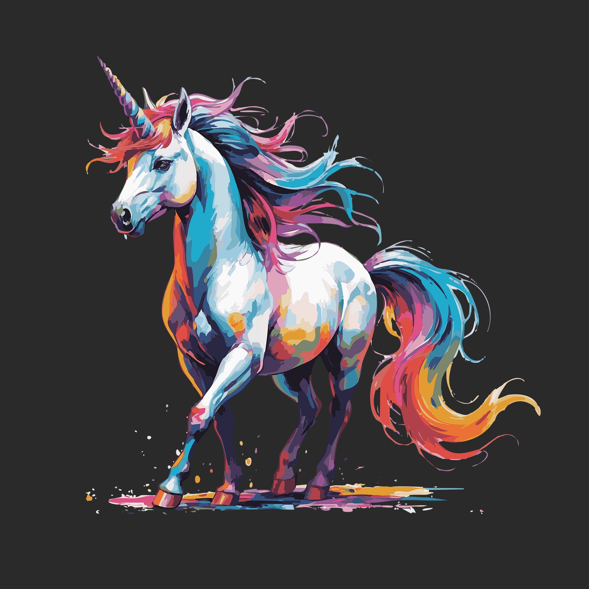 Unicorn DTF Transfer – RagMill.com