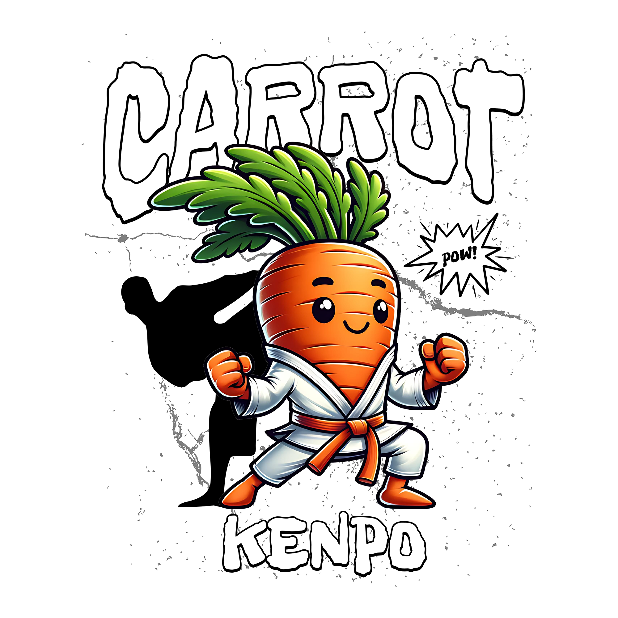 Carrot Kenpo DTF Transfer – RagMill.com