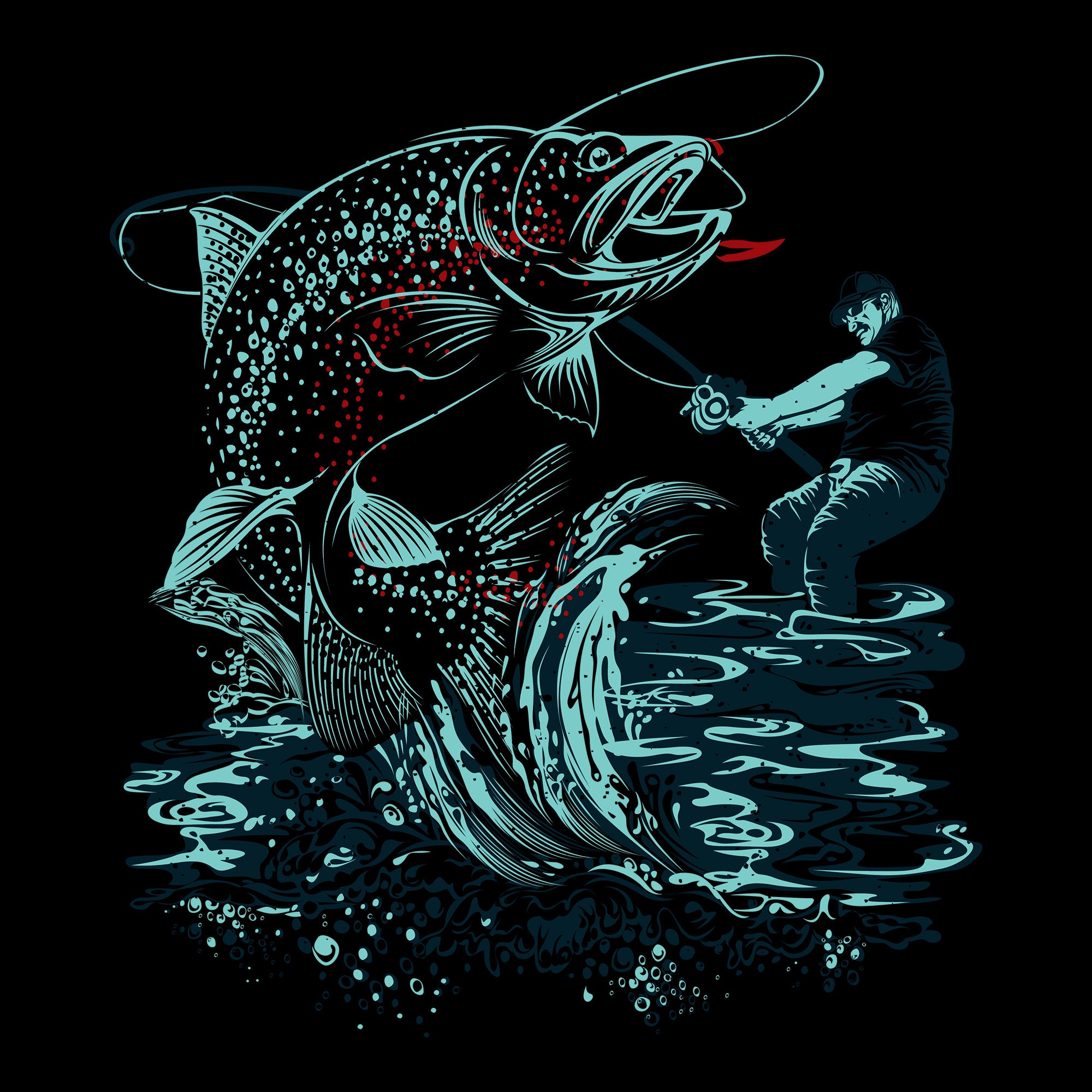 Fish On DTF Transfer – RagMill.com