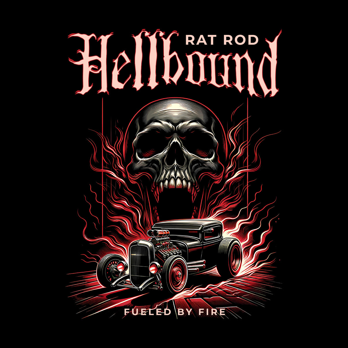 Hellbound Rat Rod DTF Transfer – RagMill.com